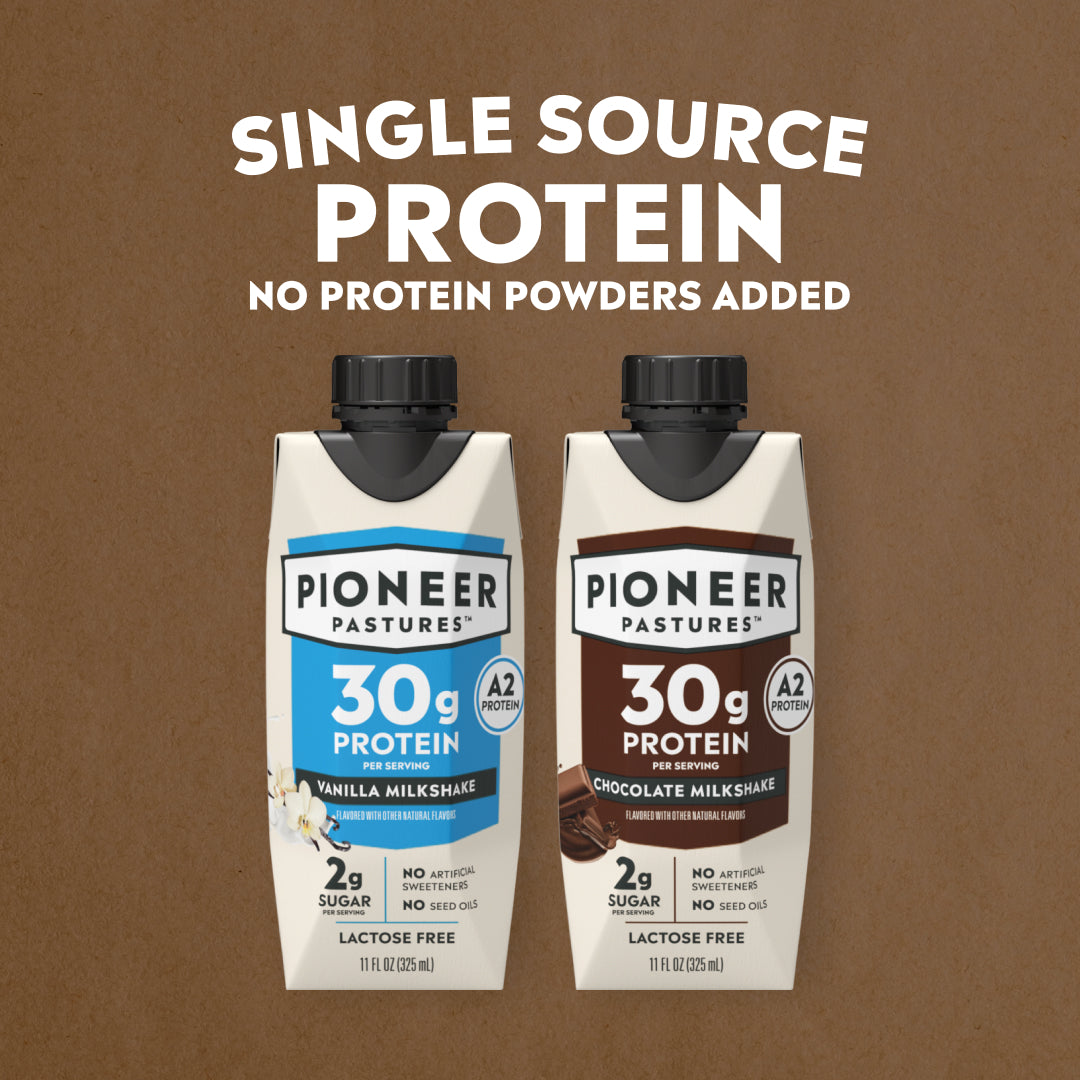 Ultra-Filtered A2 Chocolate Protein Shake - Pioneer Pastures