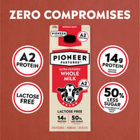 Ultra-Filtered A2 Whole Milk - Pioneer Pastures